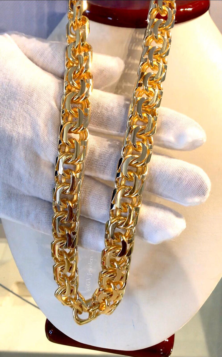 Cadena de tejido chino – GV Jewelers